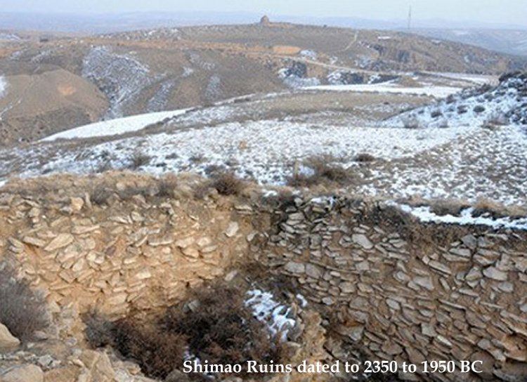 First Chinese murals found in Shimao Ruins are more than 4,000 years ...